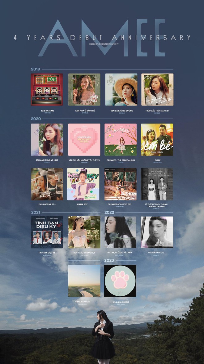 Sự nghiệp âm nhạc của AMEE