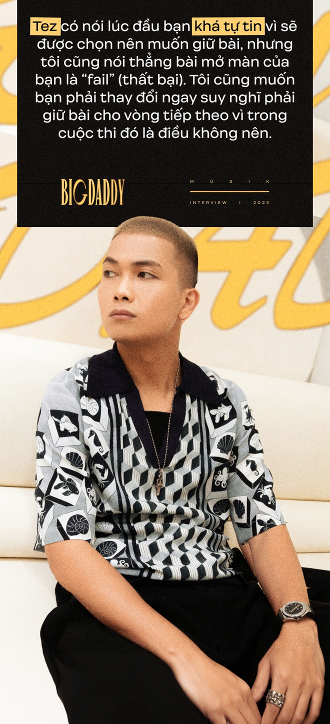 BigDaddy: Có nhiều rapper sau Rap Việt không hiểu họ đi đâu và làm gì