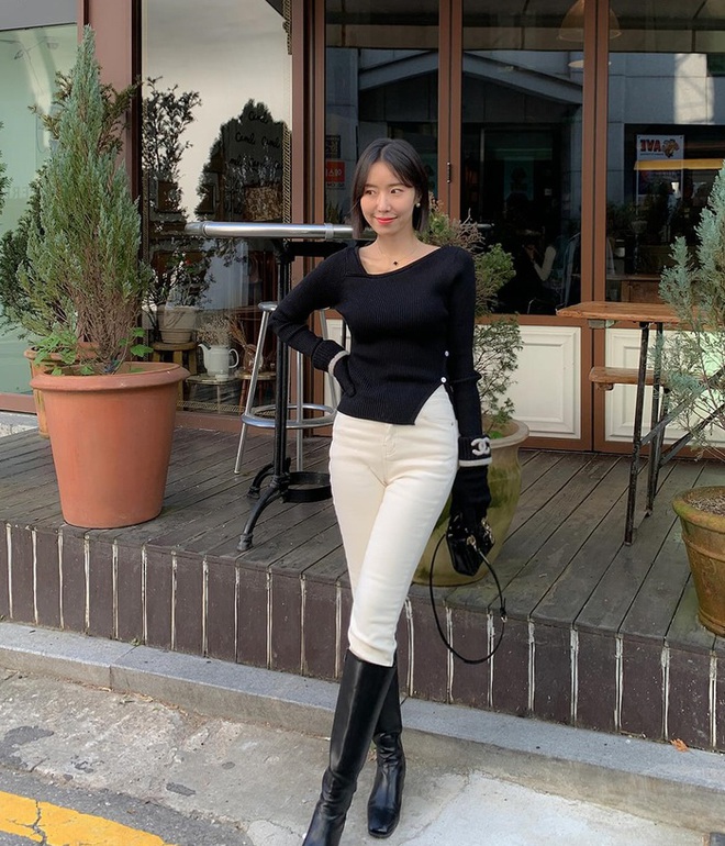 10 cách diện quần ống bó tôn dáng, thanh lịch tới công sở