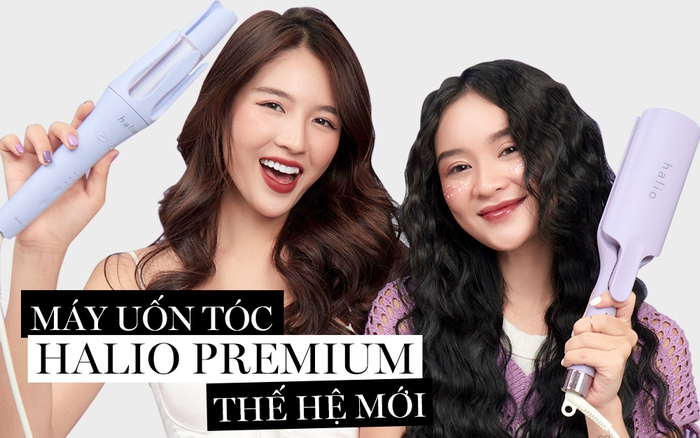 Halio trình làng 2 máy uốn tóc thế hệ mới: Siêu tiện dụng, đẹp rụng tim ...