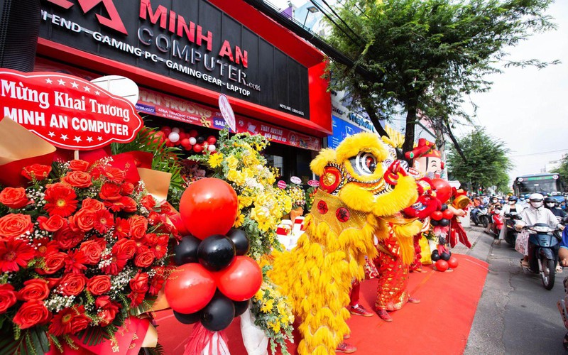Minh An Computer tưng bừng khai trương chi nhánh mới tại TP. Hồ Chí Minh