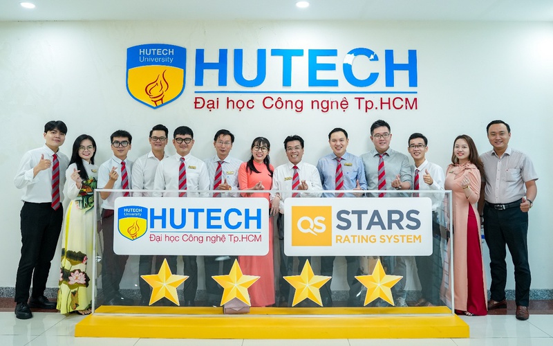 HUTECH được công nhận đạt chuẩn quốc tế QS Stars 4 sao với ưu thế vượt ...
