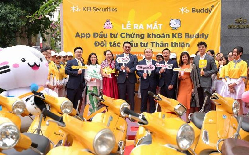 Ra mắt ứng dụng đầu tư chứng khoán KB Buddy