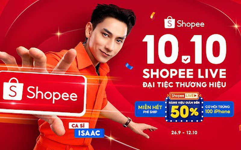 ''Giải mã'' lý do 10.10 Shopee Live Đại Tiệc Thương Hiệu khiến hàng ...