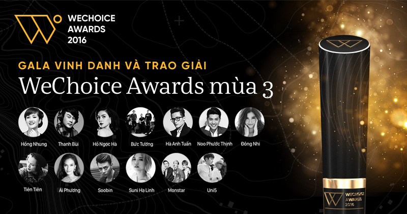We Choice Awards 2016 / Tin tức - We Choice Awards 2016 / Nhìn lại - We ...