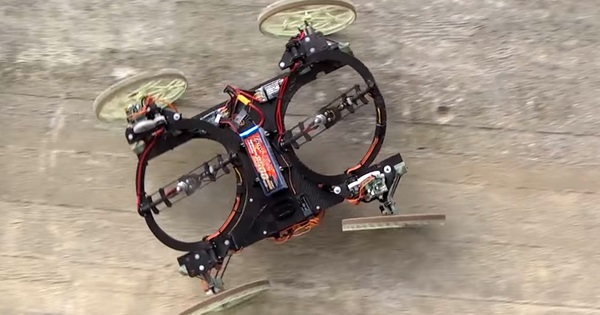 Disney làm robot leo tường nhanh hơn thạch sùng