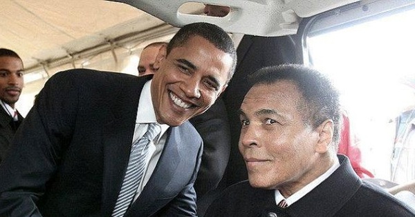 Có một Muhammad Ali đầy mạnh mẽ trong lòng Tổng thống Mỹ Barack Obama