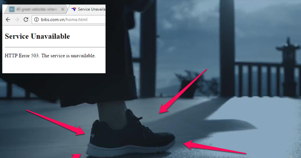 Website Bitis không thể truy cập sau khi dân tình phát sốt Sơn Tùng đi ...