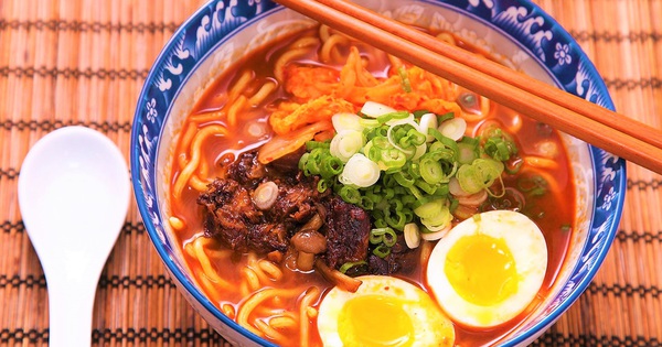 Công thức mỳ Ramen “siêu tốc” chỉ 15 phút là xong