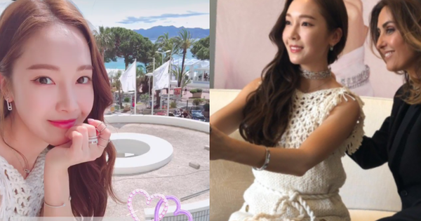 Jessica Jung tại Cannes: Mỹ nhân sang chảnh nay lại giản dị" quá đà