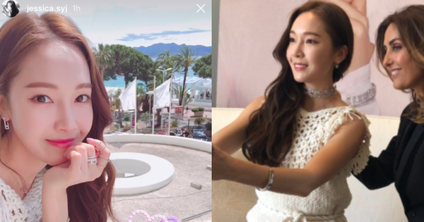Jessica Jung tại Cannes: Mỹ nhân sang chảnh nay lại giản dị" quá đà