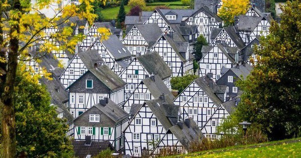 Freudenberg - Thị trấn độc nhất nước Đức với hàng chục nhà trông như 1 ...