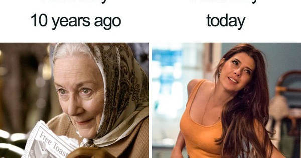 Nhái lại #10YearsChallenge, Internet tạo ra loạt meme hài hước nhưng ...