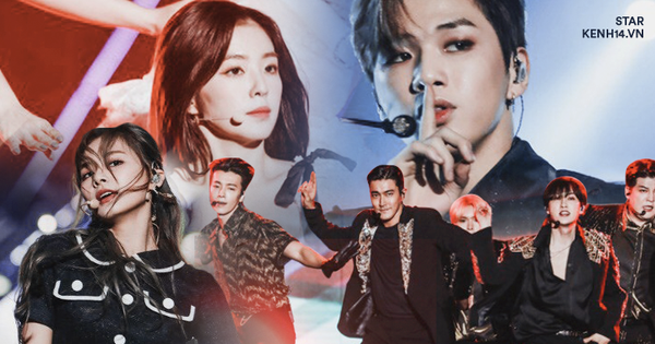 Hình ảnh AAA 2019 đẹp mê hồn: Bích Phương bùng nổ bên Suju - GOT7