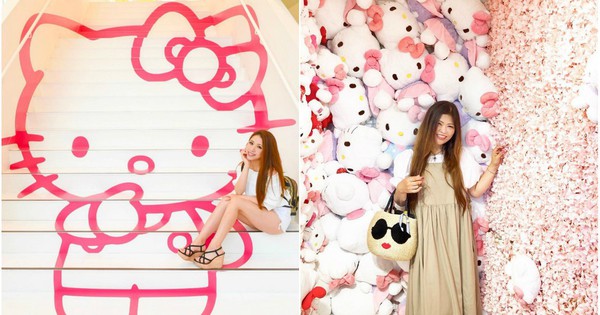 Phát sốt thiên đường Hello Kitty vừa lộ diện ở Nhật Bản, mỗi khi thấy ...