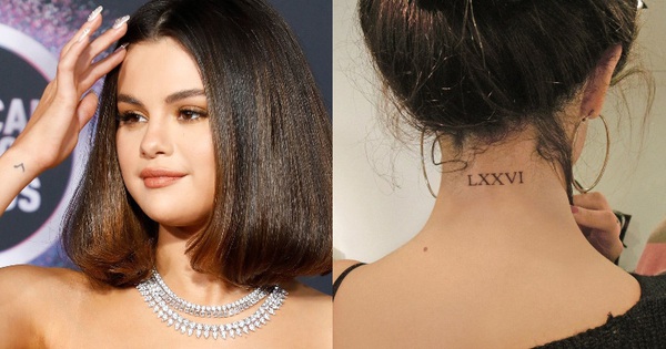 Cả chục hình xăm nhỏ xíu của Selena Gomez khiến các cô gái nhìn mà ...