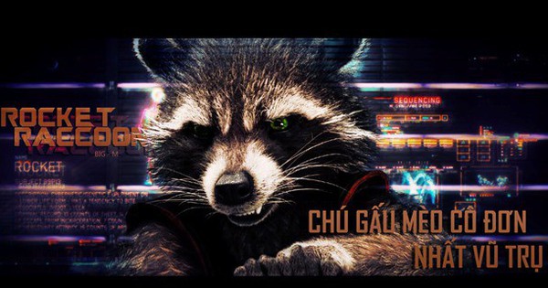 Gấu mèo Rocket Racoon sẽ dừng lại ở Guardians of the Galaxy