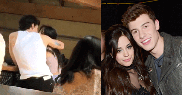 Cặp đôi "chỉ là bạn" Shawn Mendes và Camila lại "khóa môi" giữa thanh ...
