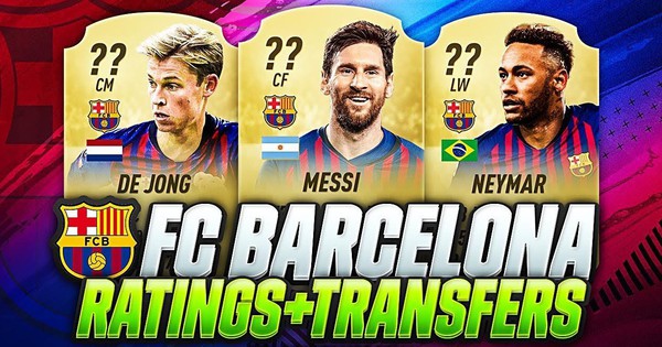 Soi chỉ số cao ngất ngưởng của dàn sao Ultimate Team Barcelona trong ...