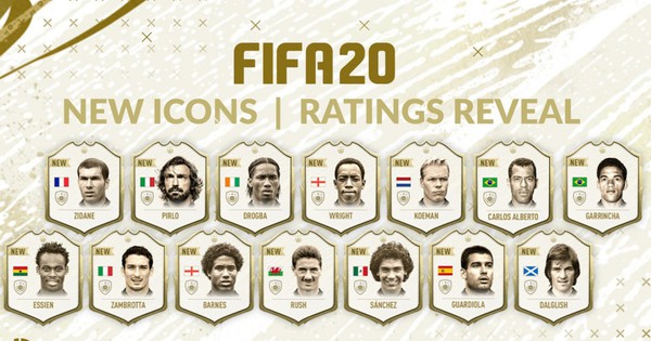 EA công bố tất cả các thẻ ICON mới trong FIFA 20, đây là 5 cái tên giá ...