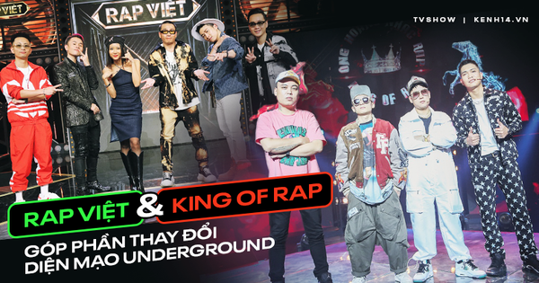 Rap Việt và King Of Rap chính là bước ngoặt lớn góp phần thay đổi diện ...