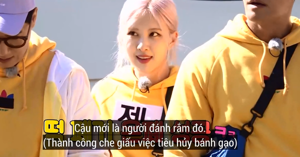 Rosé (BLACKPINK) lộ diện là "thánh chơi dơ" mới của Running Man: Vô tư ...