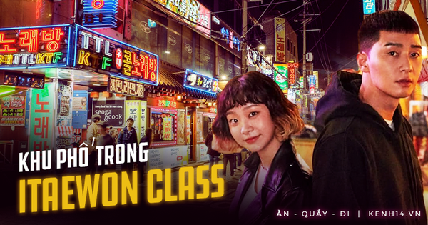 Zoom in khu phố trong phim Itaewon Class của nam thần Park Seo Joon: Là ...