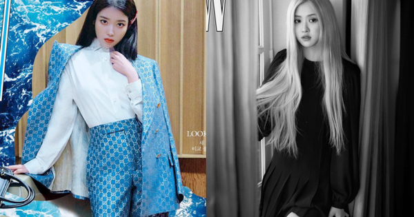 IU và Rosé (BLACKPINK) "đụng" phong cách trên bìa tạp chí: Mỹ nữ nhà YG ...