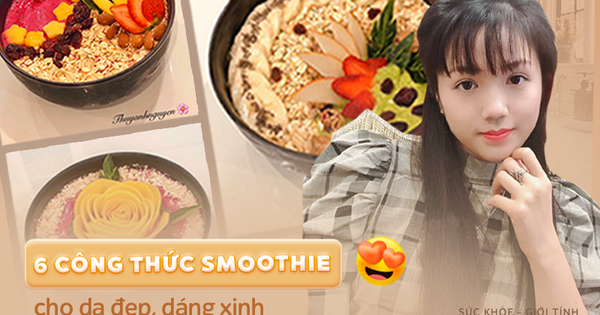 Học ngay 6 công thức Smoothie đơn giản vừa thoả mãn thị giác lại giúp ...