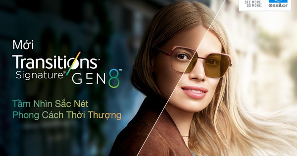 Kính đổi màu Transitions® Signature® Gen 8™ thế hệ mới của Essilor ...