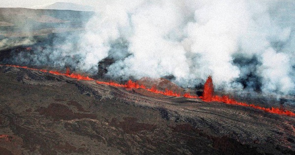 Núi lửa lớn nhất thế giới Mauna Loa trước nguy cơ phun trào