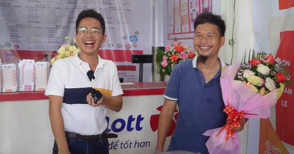 Trúng Vietlott 5 tỷ, chàng trai rút ngay 1,3 tỷ tặng bạn bè, đại lý vé ...