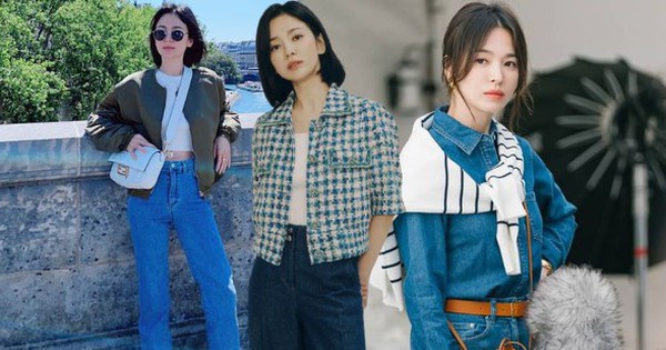 Song Hye Kyo mặc quần jeans đẹp từ phim ra ngoài đời, ngắm là muốn học hỏi