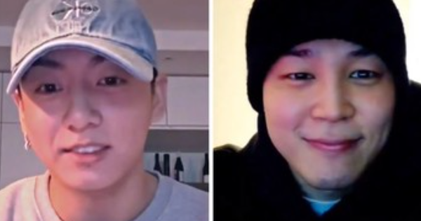 Jungkook và Jimin (BTS) khóc tạm biệt người hâm mộ