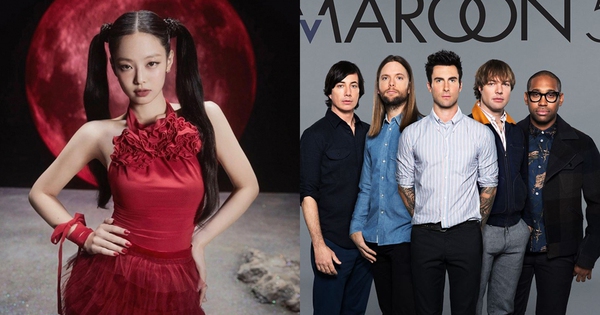 Maroon 5 mở hit của Jennie (BLACKPINK) để mở đầu set diễn tại Phú Quốc
