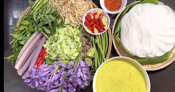 Nom Banh Chok - món bún độc đáo của người Khmer