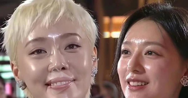 Nỗi khổ của sao Hàn: Lên thảm đỏ thì da glowy khỏe căng, đến "cam ...