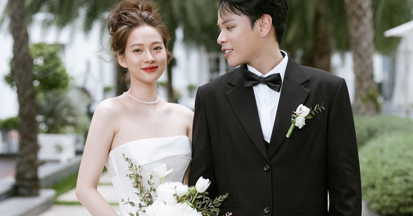 Nhạc sĩ JayKii và người mẫu Mai Anh đẹp ngọt ngào trong ngày cưới