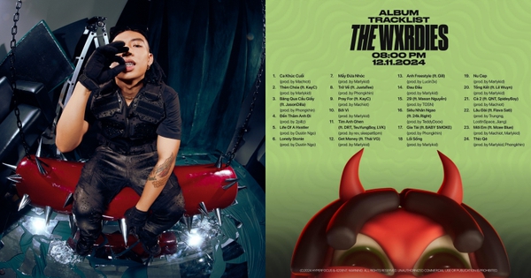 Wxrdie ra album dài 24 bài