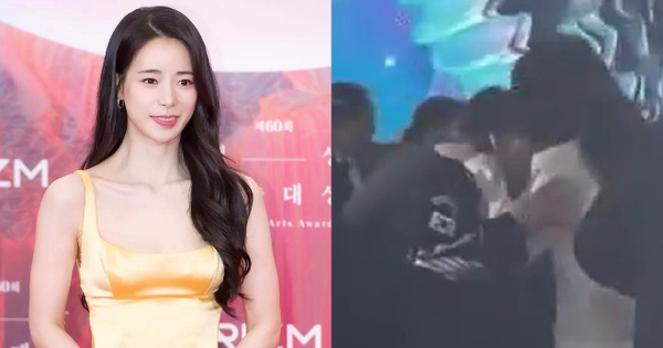 Clip hot: Lim Ji Yeon - Lee Do Hyun nắm tay nhau, dựa sát sạt thân mật tại Baeksang