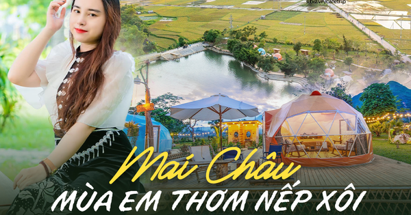 Địa điểm cách Hà Nội chỉ hơn 2 tiếng lái xe: Non xanh nước biếc hữu tình, ngắm lúa chín cực ...