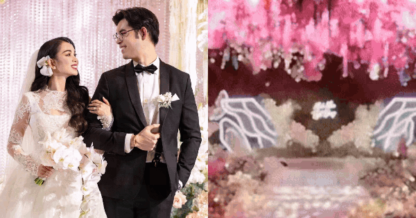 Hot lại đám cưới cổ tích của Minh Khoa - em trai thiếu gia Minh Đạt: Nhìn đâu cũng thấy loạt chi ...