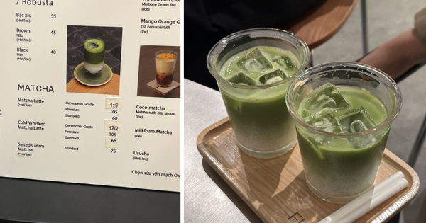 Vụ uống matcha latte giá 120k mà vẫn phải trả tiền gửi xe 10k gây bức ...