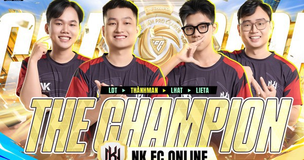 NK FC Online vô địch FVPL Summer 2025, lập kỷ lục 3 lần liên tiếp lên ngôi