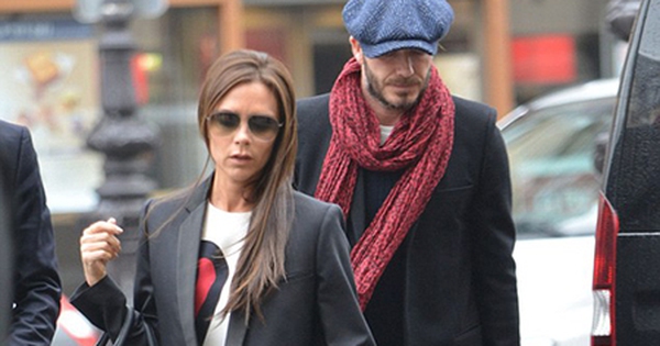 BECKHAM 2014| Beckham bên vợ “như hình với bóng” tại Paris