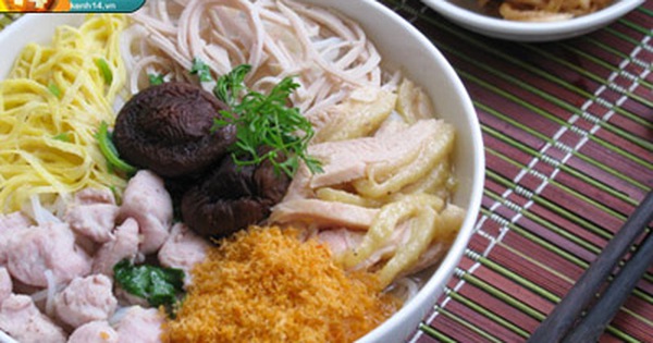 Cách làm bún thang tại nhà, cach lam bun thang