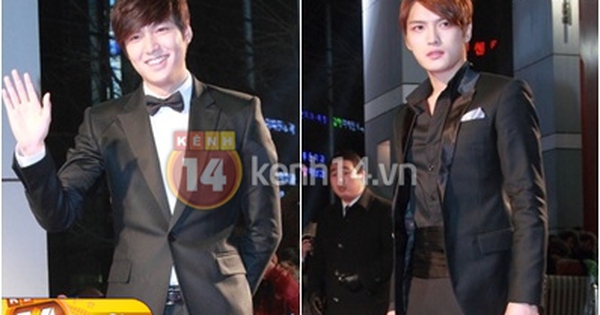 Ảnh độc quyền từ Hàn: Min Ho, Jae Joong cực "hút" trên thảm đỏ