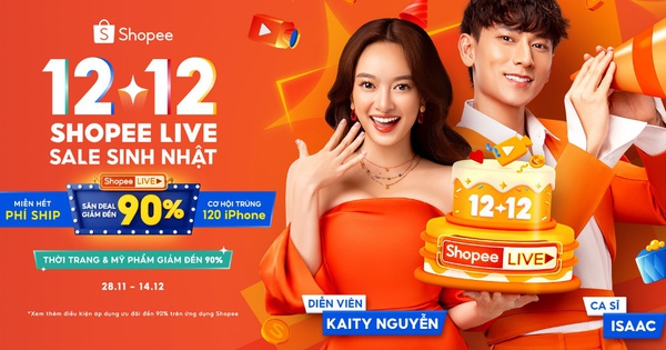 Shopee "phủ cam" ngày 12.12 bằng deal giảm đến 90% và 120 điện thoại mới nhất
