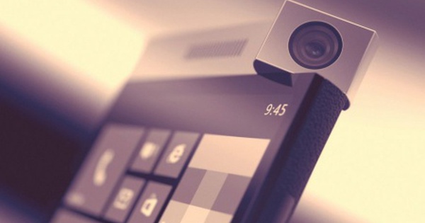 Microsoft Spinner - Chiếc Windows Phone camera xoay ấn tượng