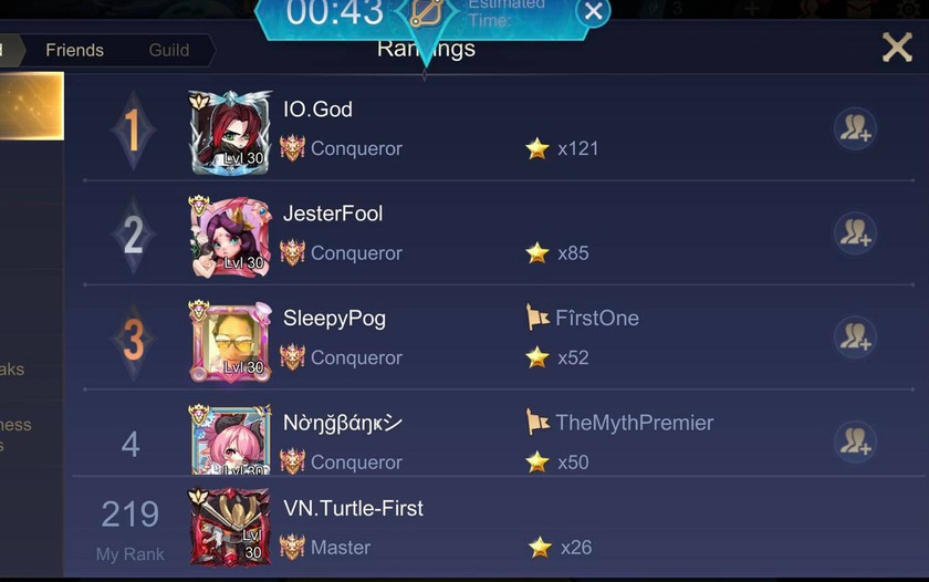 SERVER THÁI LAN: tin tức Mới nhất Liên Quân Mobile: Vừa reset xếp hạng ...